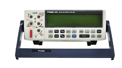 Protek 4000 True RMS 4½ Digital Multimeter - Custom-Cal New Test ...