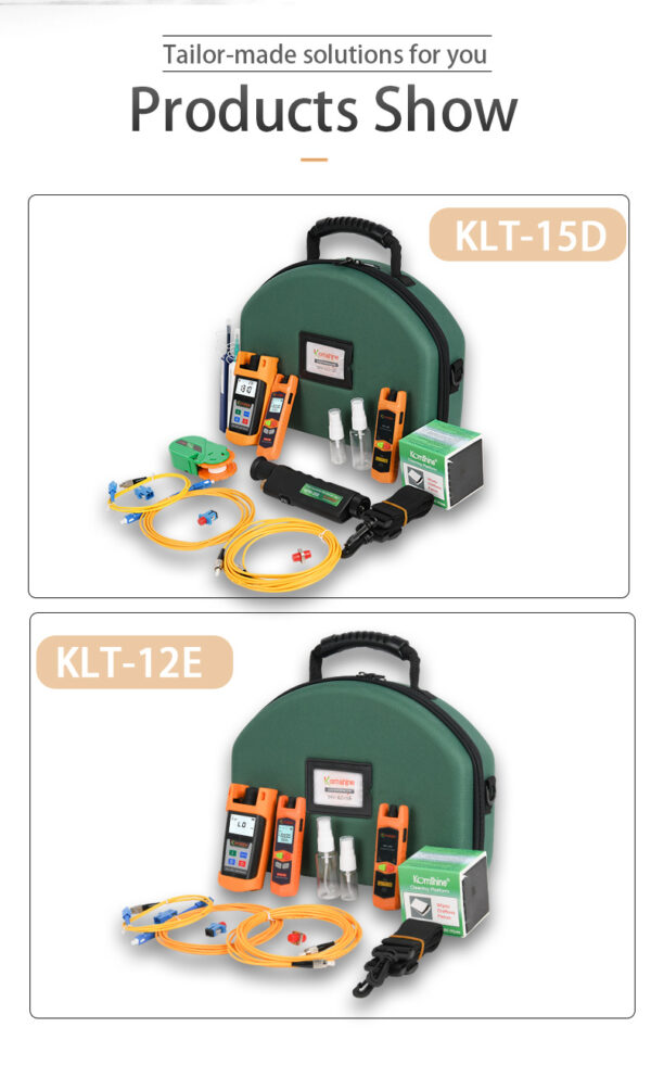 KLT-15D Optical fiber loss test kit (FLT)