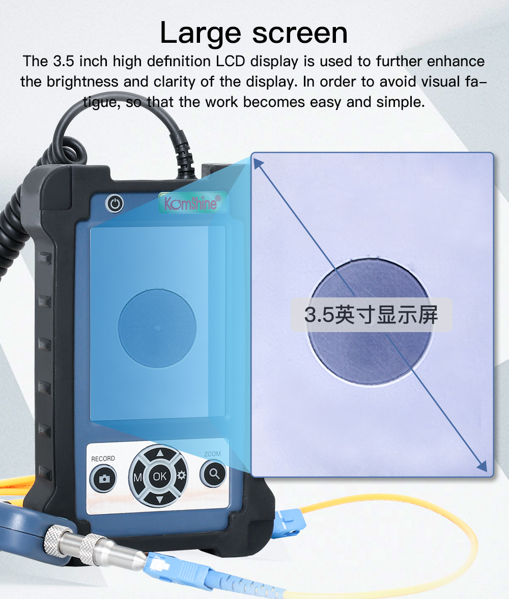 KIP-600V Fiber Optic Connector Inspection System