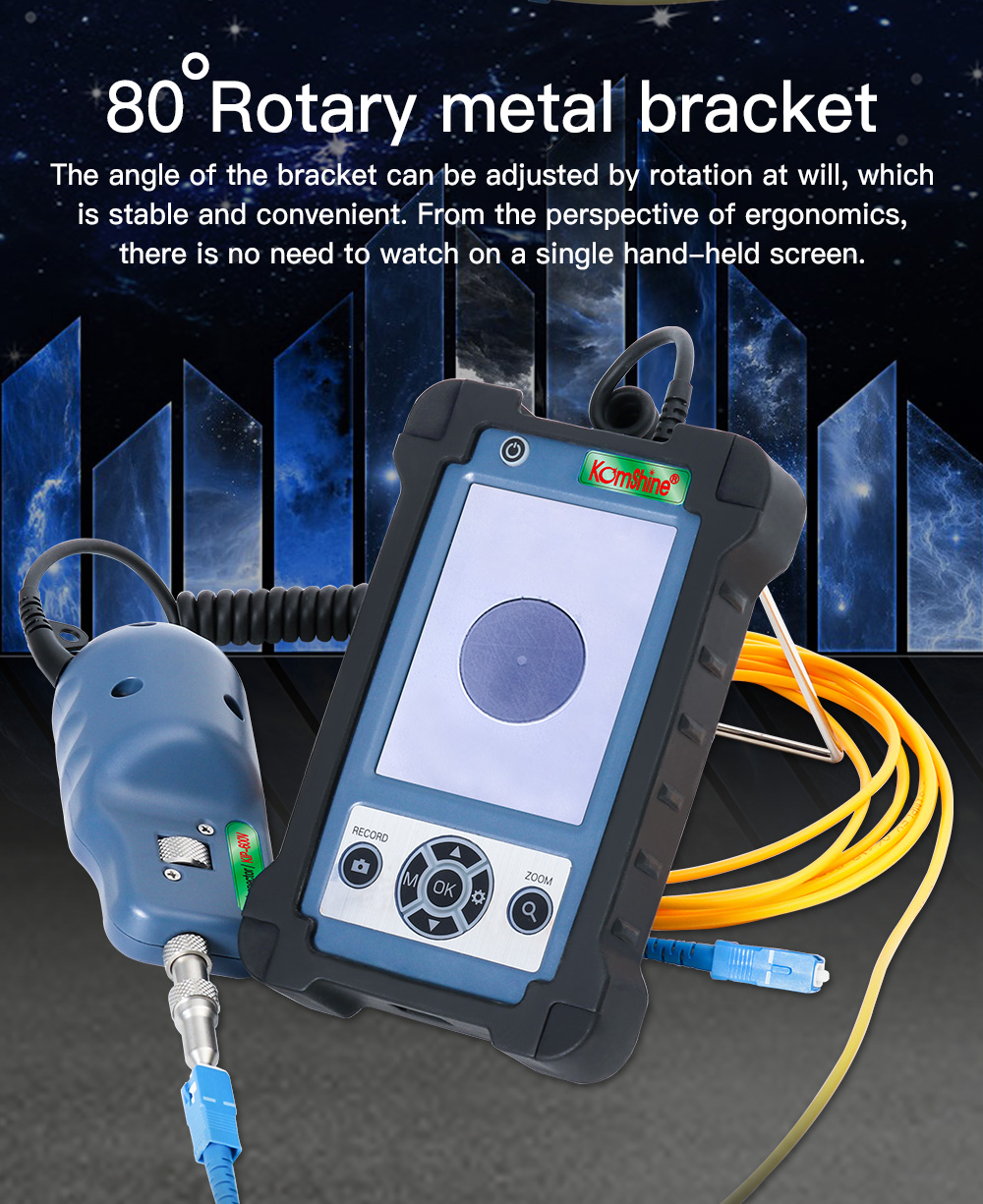 KIP-600V Fiber Optic Connector Inspection System