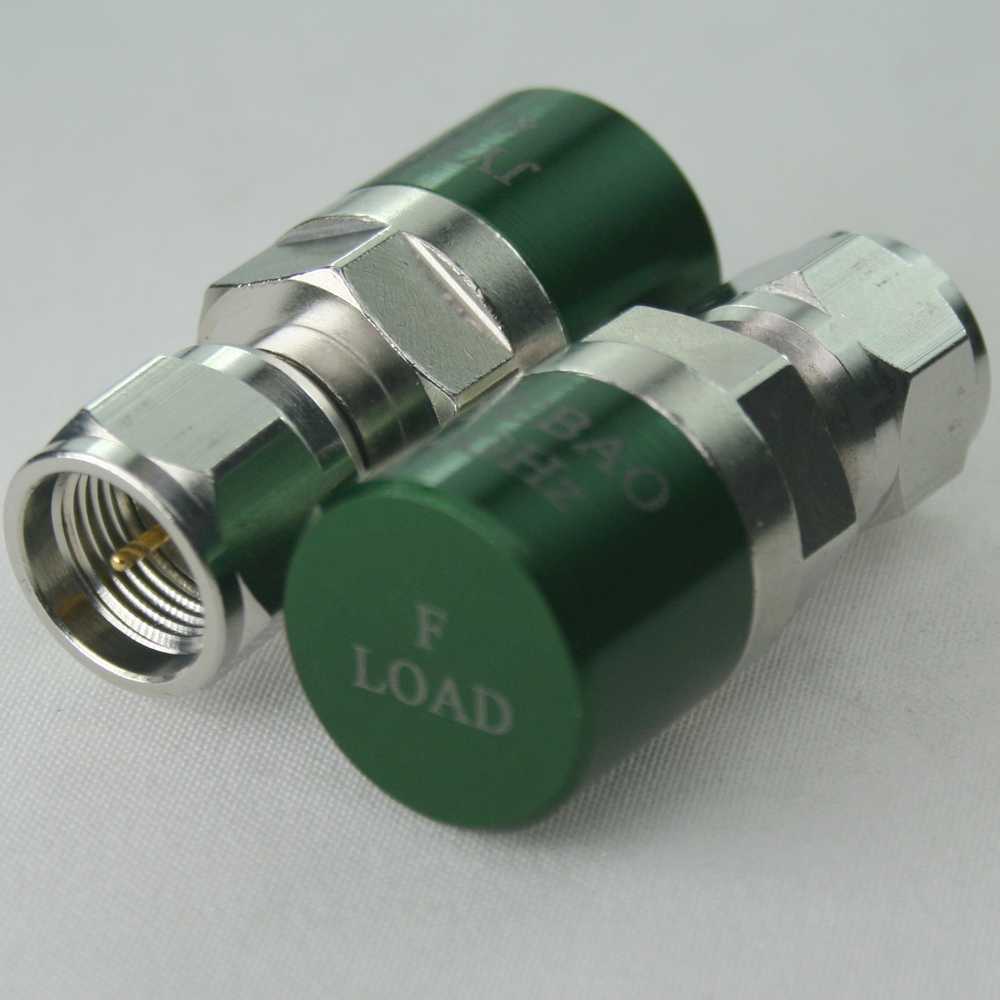 L-F-M-4G / F plug 75ohm termination 4GHz 36dB