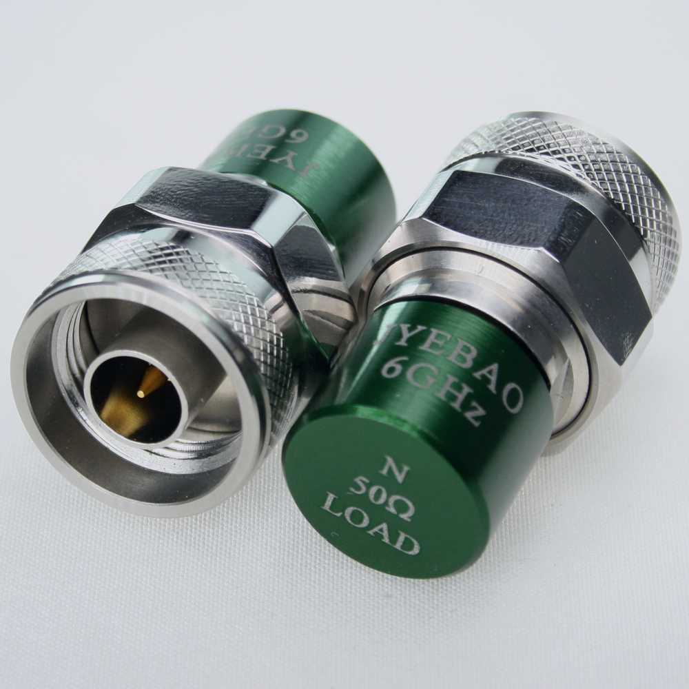 L-N-M-50-6G / N plug 50ohm termination 6GHz 42dB