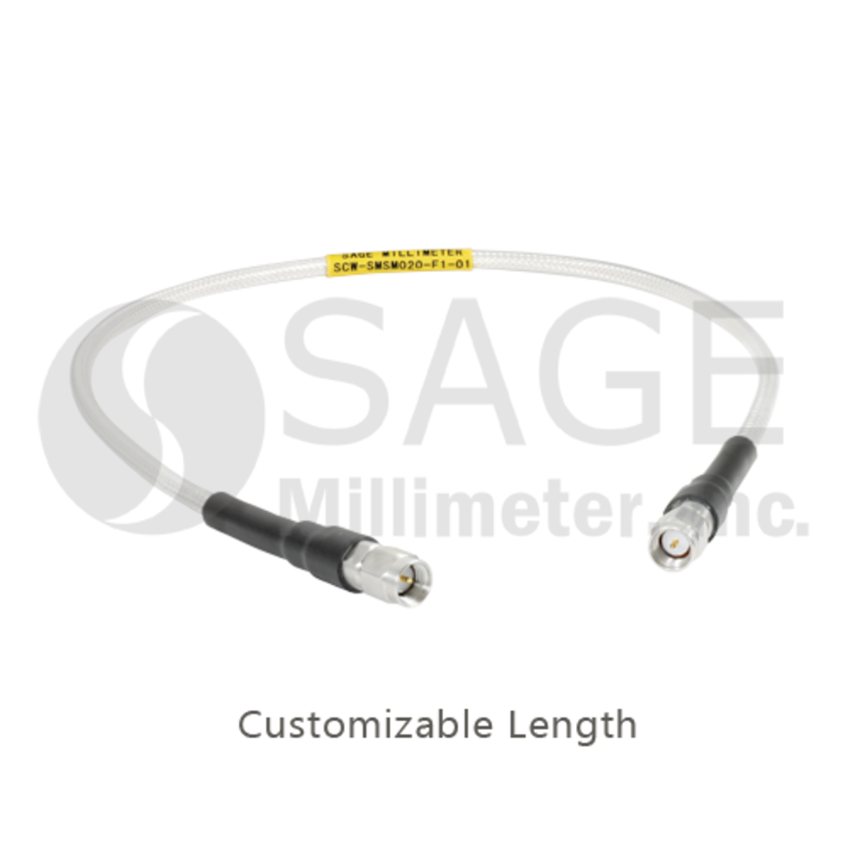 SCW-SMSM040-F1-A-PM HIGH PERFORMANCE COAXIAL CABLE ASSEMBLY